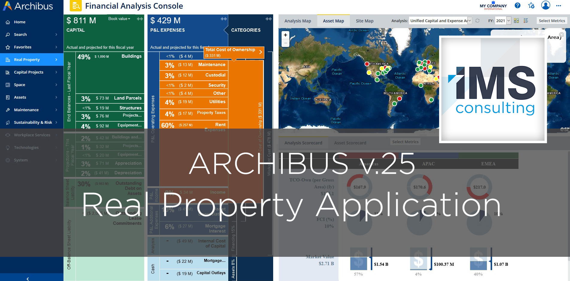 2 Minute Drill - Archibus Real Property Application v.25 - IMS Consulting